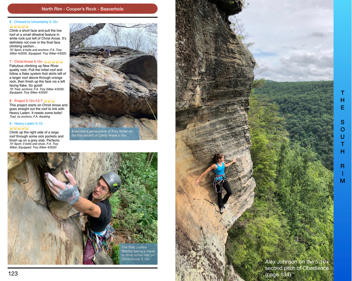 Cheat Canyon Rock Guidebook – 3 Rivers Outdoor Co