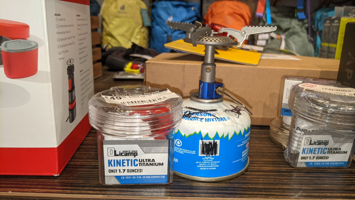 KINETIC ULTRA TITANIUM STOVE – 3 Rivers Outdoor Co